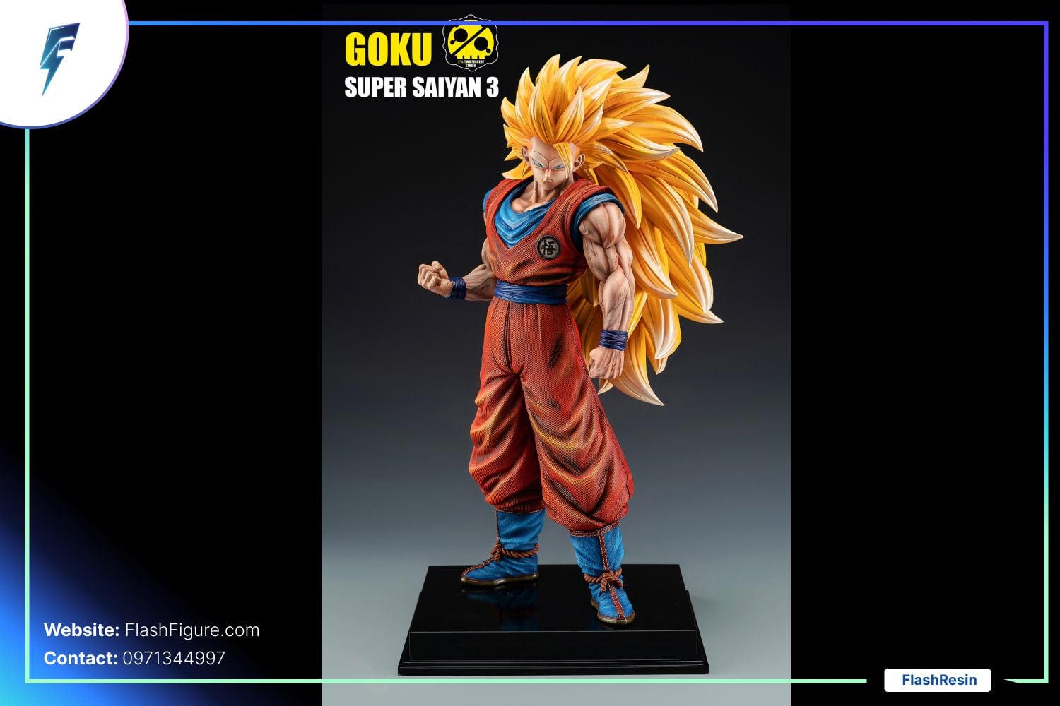 2% Studio - Goku SSJ3 – Flash Resin Shop