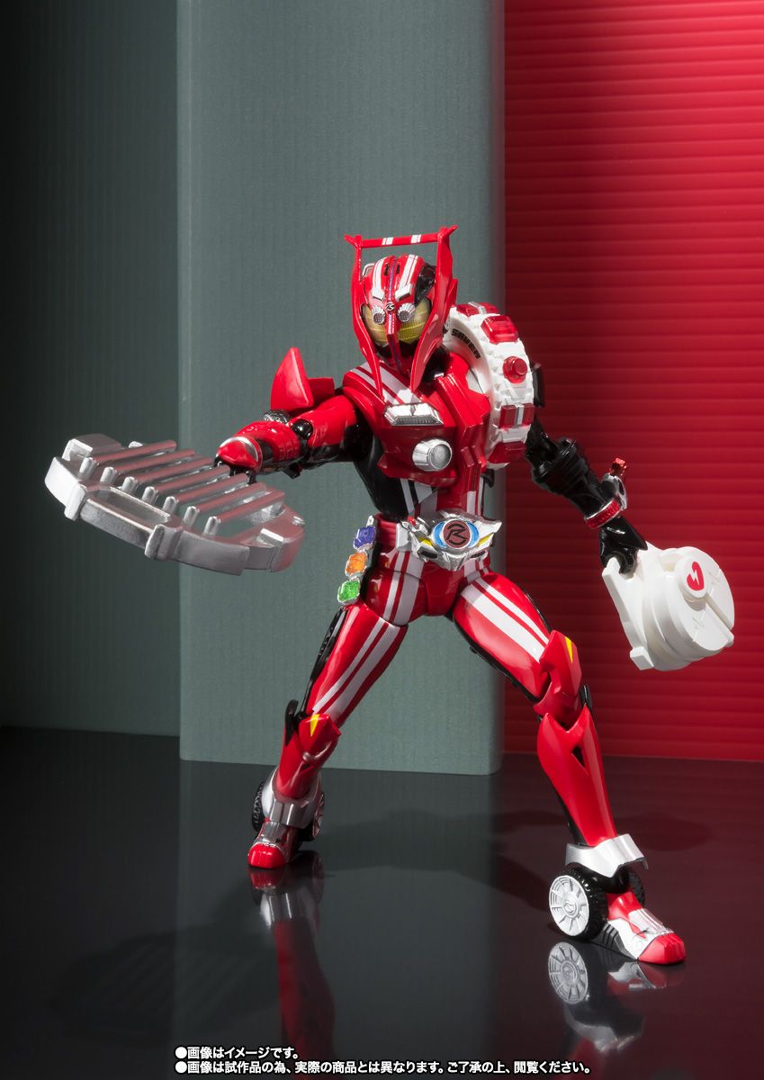 SHF - Kamen Rider - Drive Type Tridoron Tire Oyster Mazel Set - 15th A ...