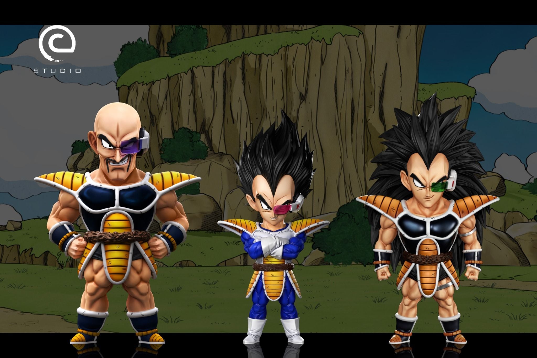 C Studio - Vegeta/Nappa/Raditz – Flash Resin Shop