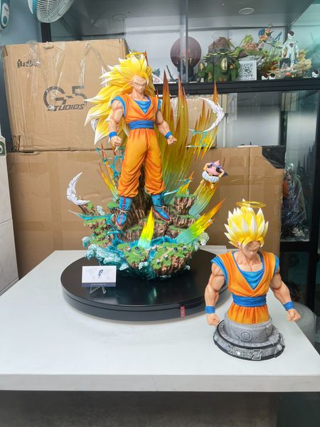 Infinite Studio - Goku SSJ3 - Dragon Ball – Flash Resin Shop