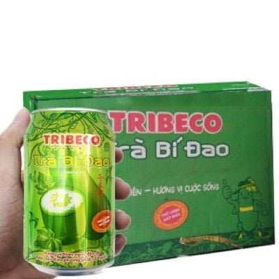Thùng 24 lon trà bí đao Tribeco – Sieuthicuongngam