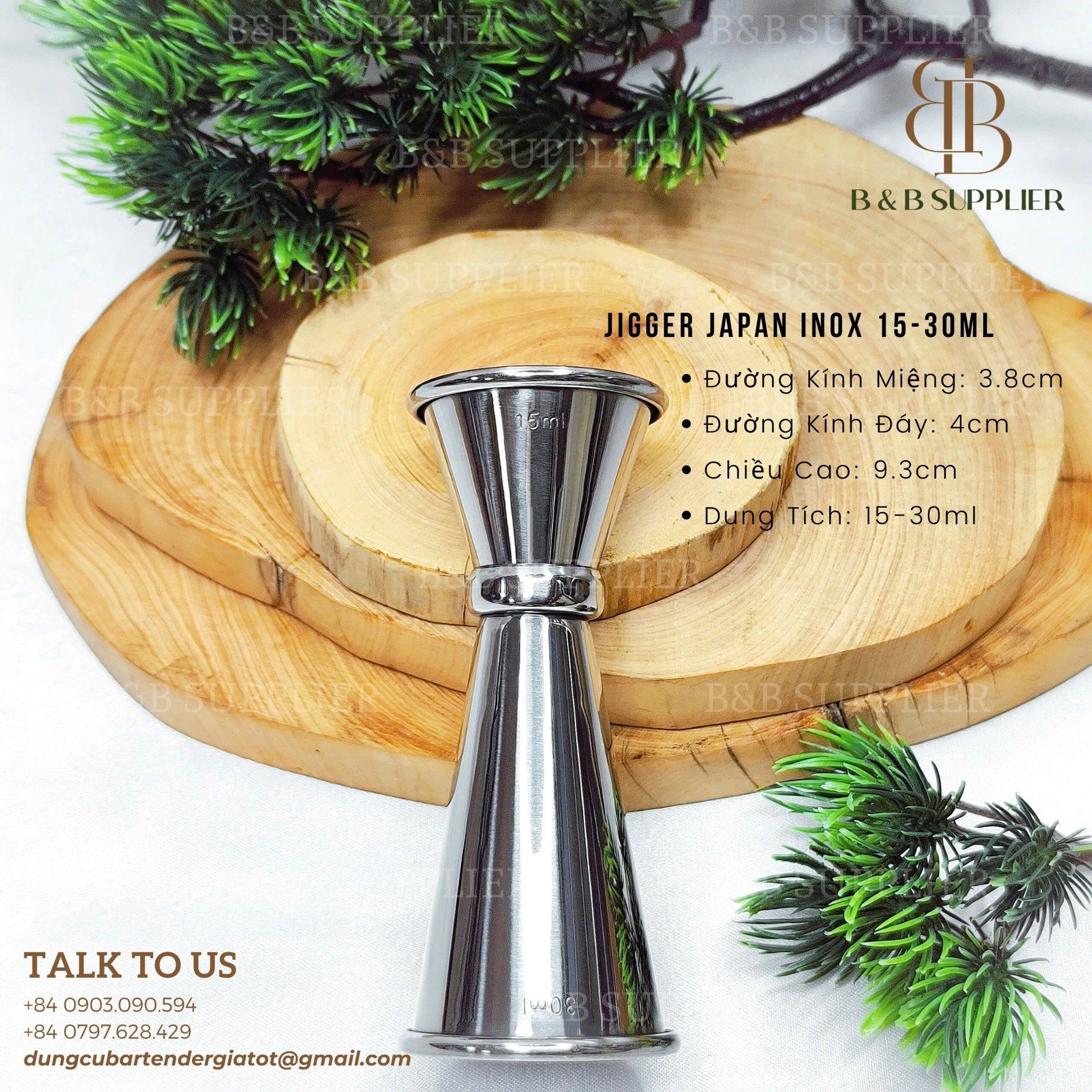 Jigger Japan Inox 15-30ml – B&B Supplier