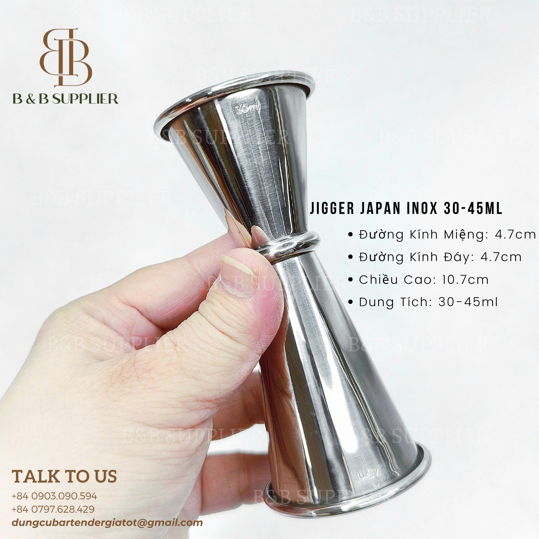 Jigger Japan Inox 30-45ml – B&B Supplier