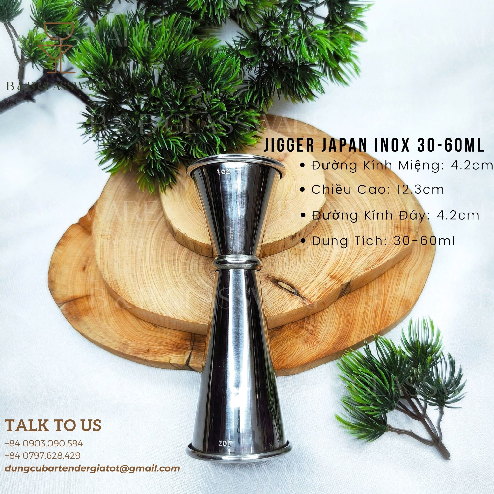 Jigger Japan Inox 30-60ml – B&B Supplier