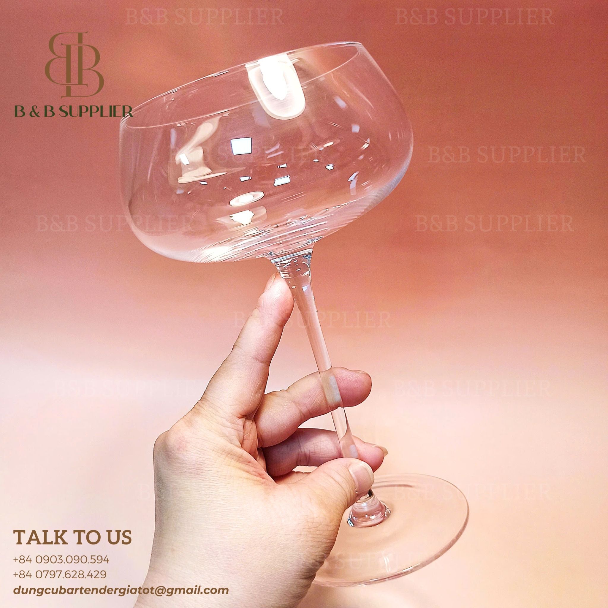 Ly Coupe Trơn 3009 – B&B Supplier