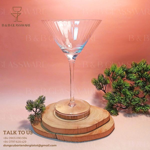 Ly Martini Sọc Nara 350ml – B&B Supplier