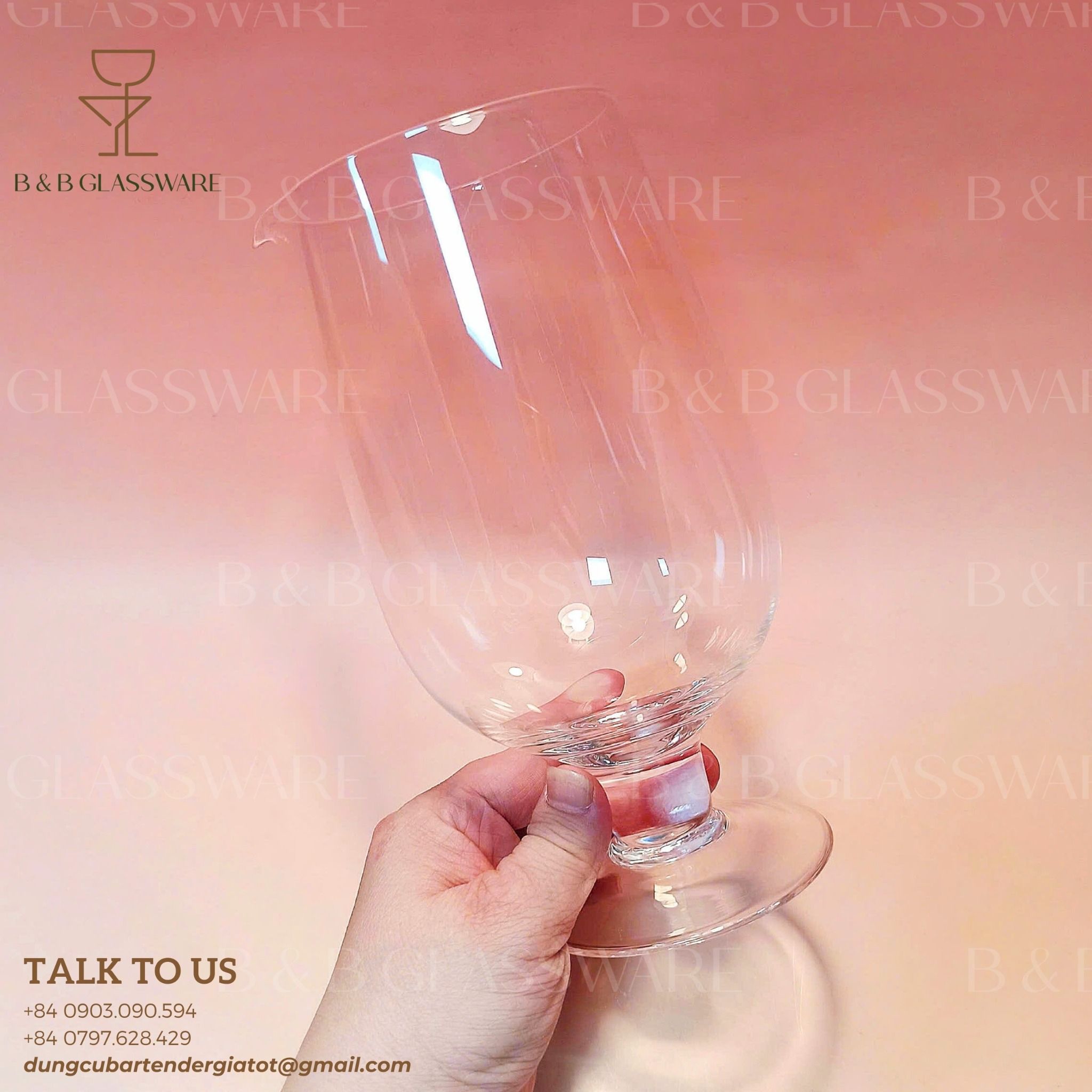 Ly Mixing Có Chân 1959 – B&B Supplier