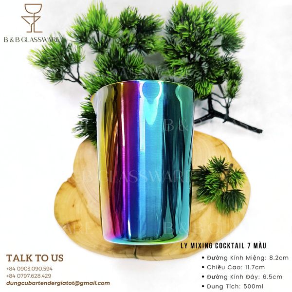 Ly Mixing Cocktail 7 Màu – B&B Supplier