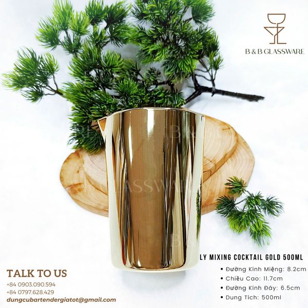 Ly Mixing Cocktail Gold 500ml – B&B Supplier