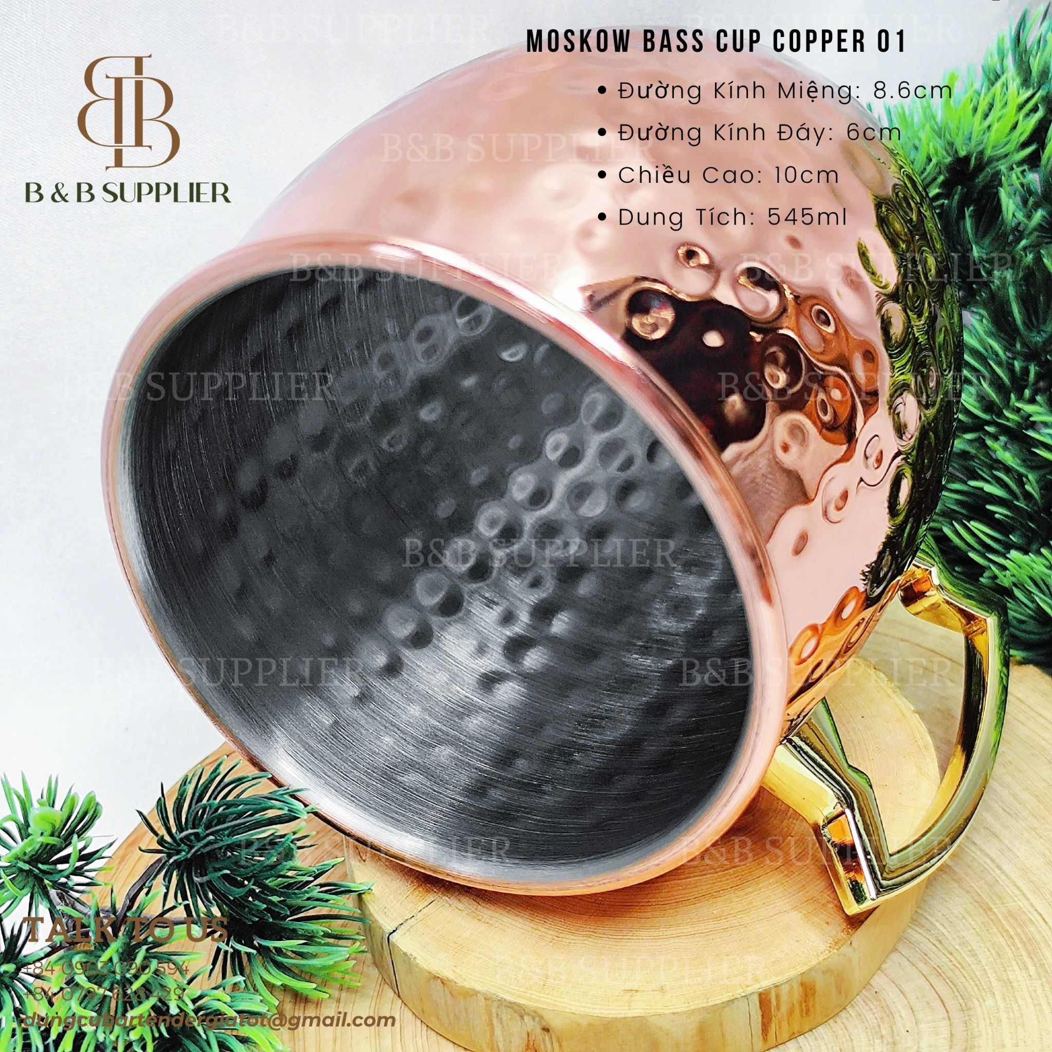 Moskow Bass Cup Copper 01 – B&B Supplier