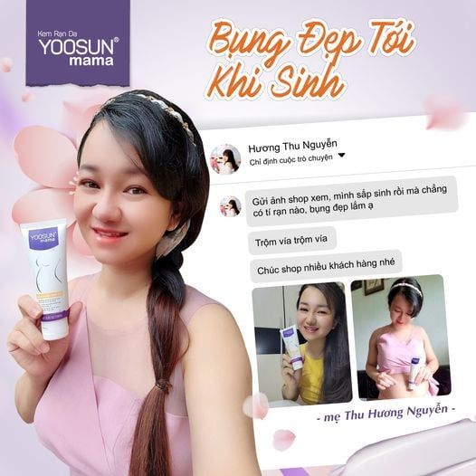 Kem ngăn ngừa rạn, phục hồi rạn da YOOSUN Mama 100gr – dbmnshop