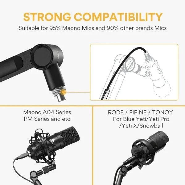 Maono BA91 - Boom Arm Giá treo micrô