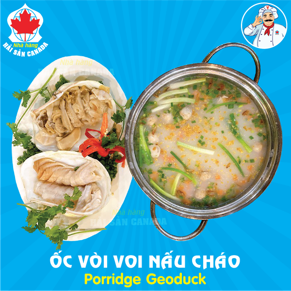 Ốc Vòi Voi Nấu Cháo – CÔNG TY CỔ PHẦN NHÀ HÀNG HẢI SẢN CANADA
