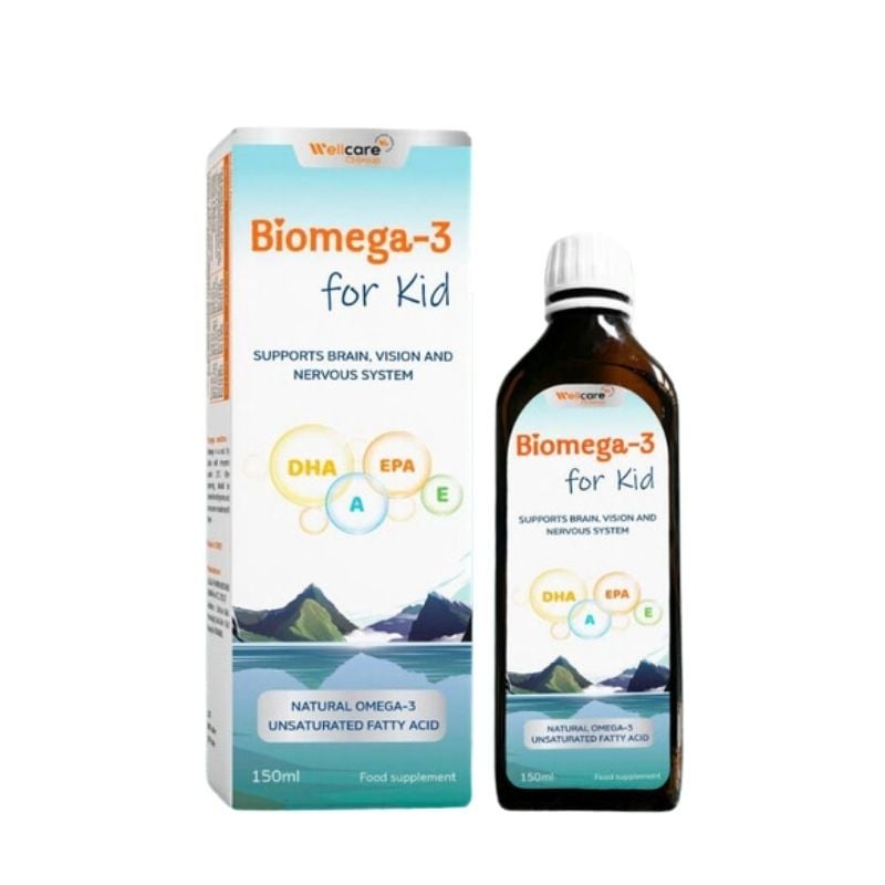 Siro Biomega-3 for Kids - Bí quyết giúp con thông minh hơn mỗi ngày