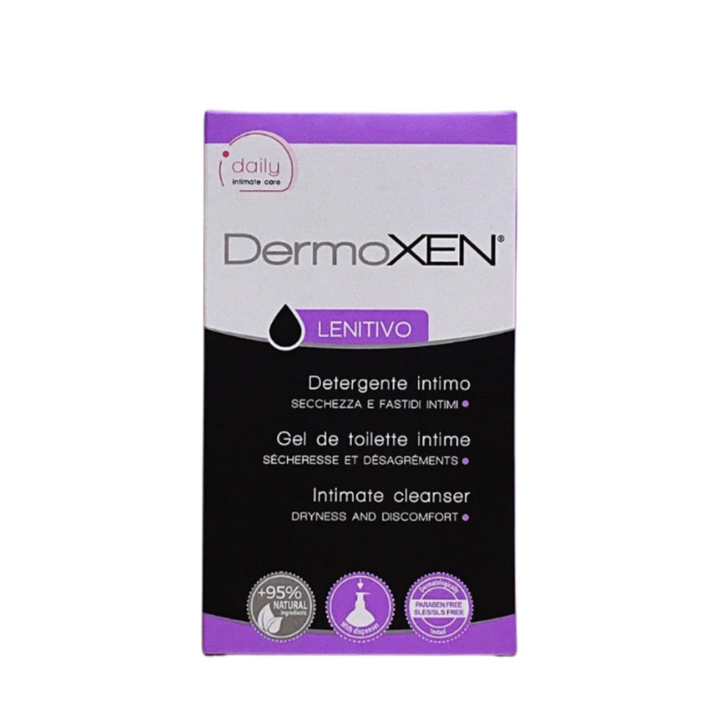 Dung dịch vệ sinh phụ nữ DERMOXEN intimate cleanser LENITIVO