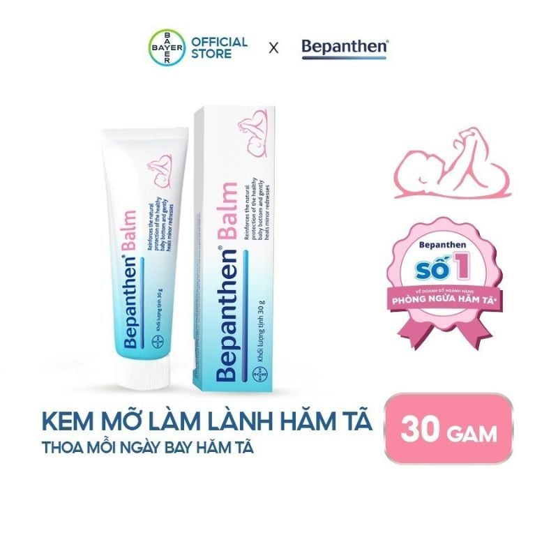 Bepanthen Balm - Giải pháp toàn diện chăm sóc làn da nhạy cảm của bé