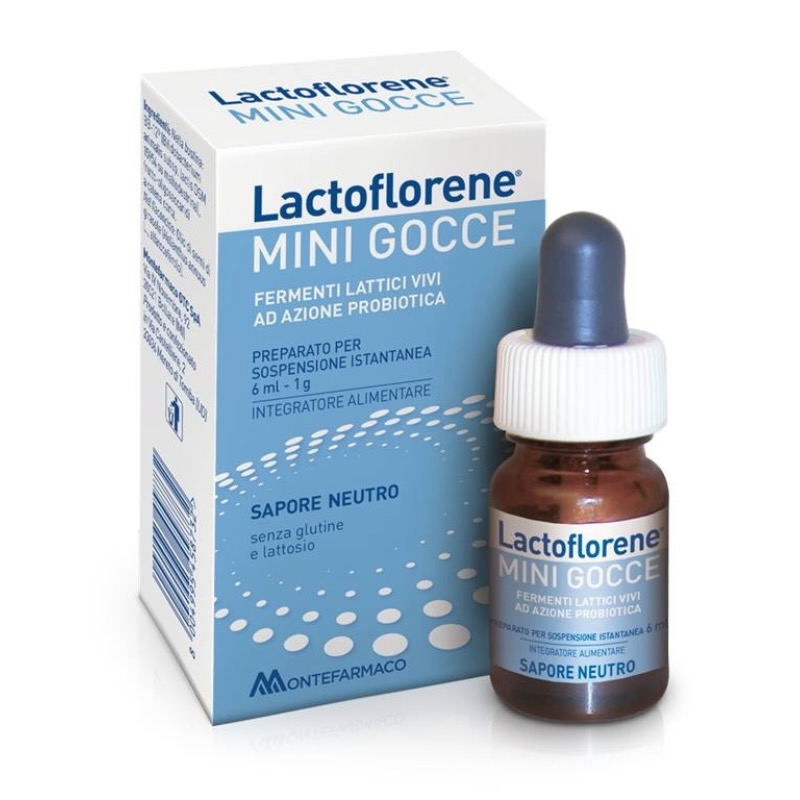 Men vi sinh Lactoflorene mini gocce,chứa lợi khuẩn sống BB-12