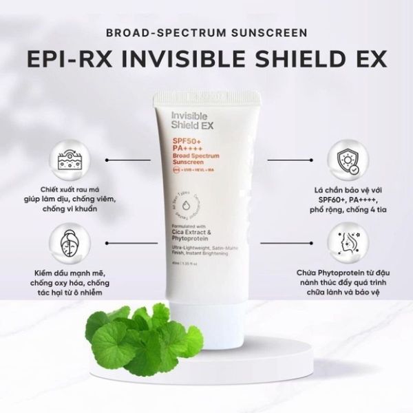 Kem Chống Nắng Invisible Shield EX 5ml - Bảo vệ toàn diện cho làn da