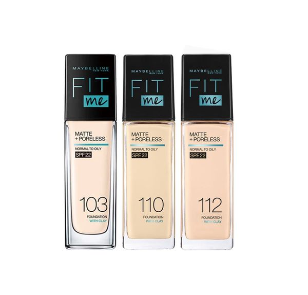 Maybelline - Nền Fit Me Matte+Poreless #110Kem Nền Maybelline Fit Me ...