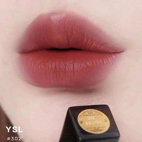 Son YSL The Slim #302 (ko tđ)[KTD] Son Thỏi YSL The Slim Velvet Radical Matte Lipstick 2g #302 ...