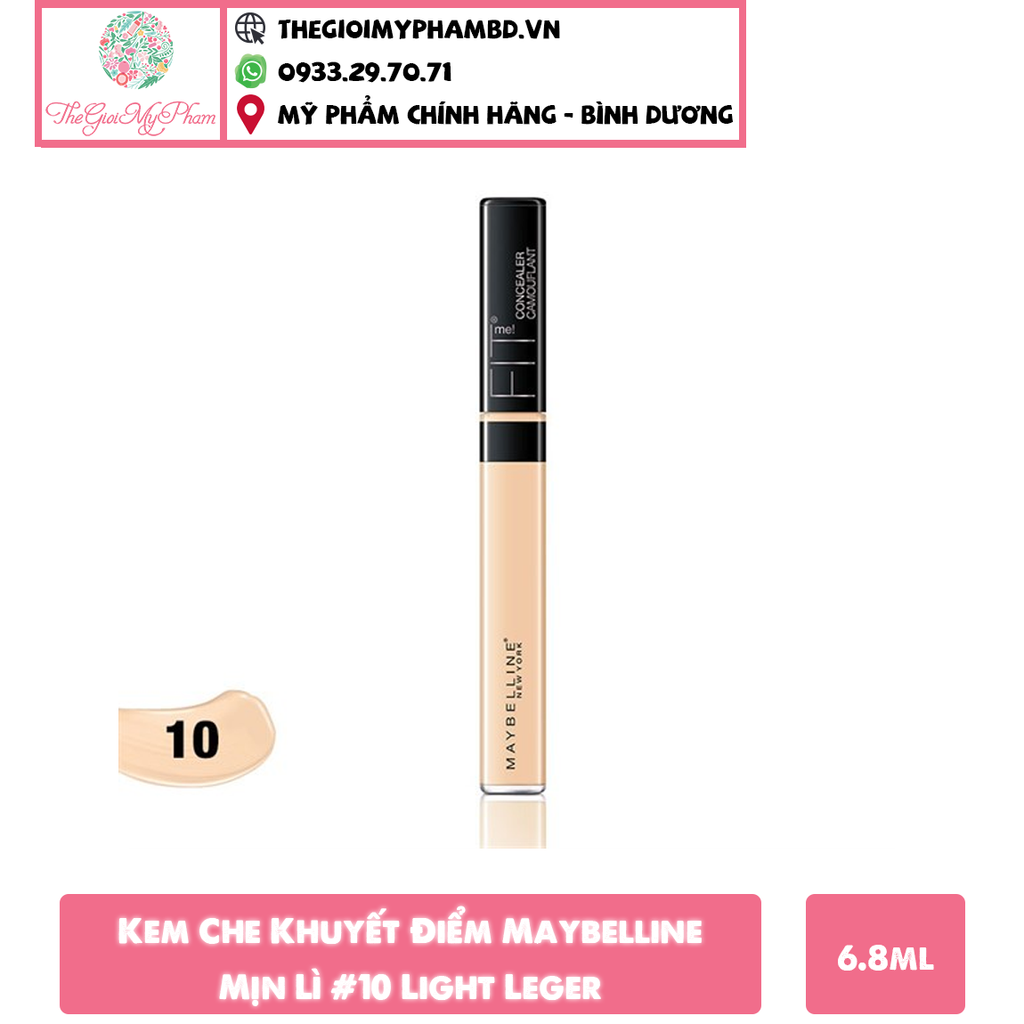 Maybelline - Che Khuyết Điểm Fit Me #10Maybelline - CKĐ Fit Me #10 ...