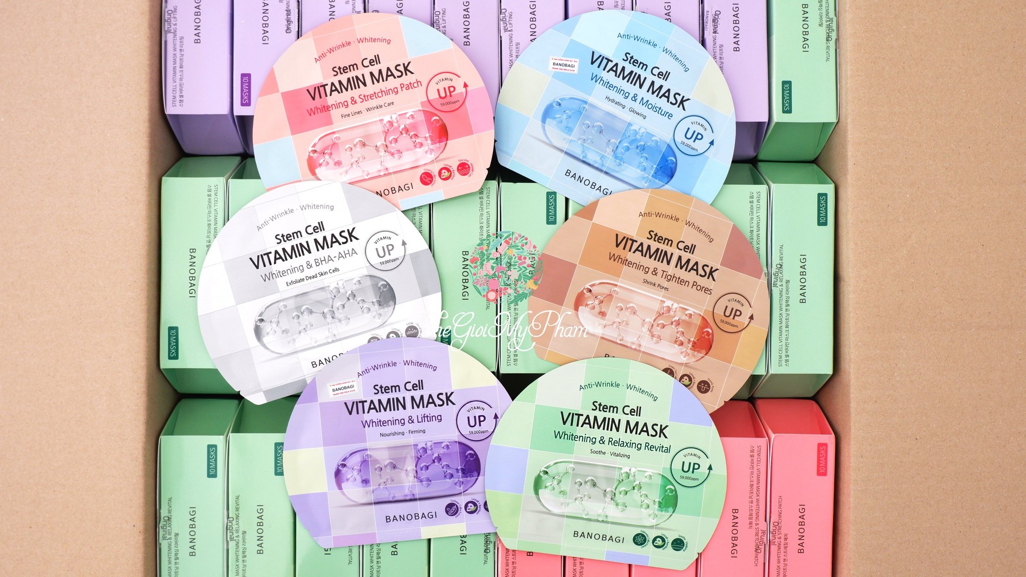 Banobagi - Stem Cell Vitamin Mask #AquaMặt Nạ Banobagi Stem Cell Vitamin Mask 30g #Aqua – Thế ...