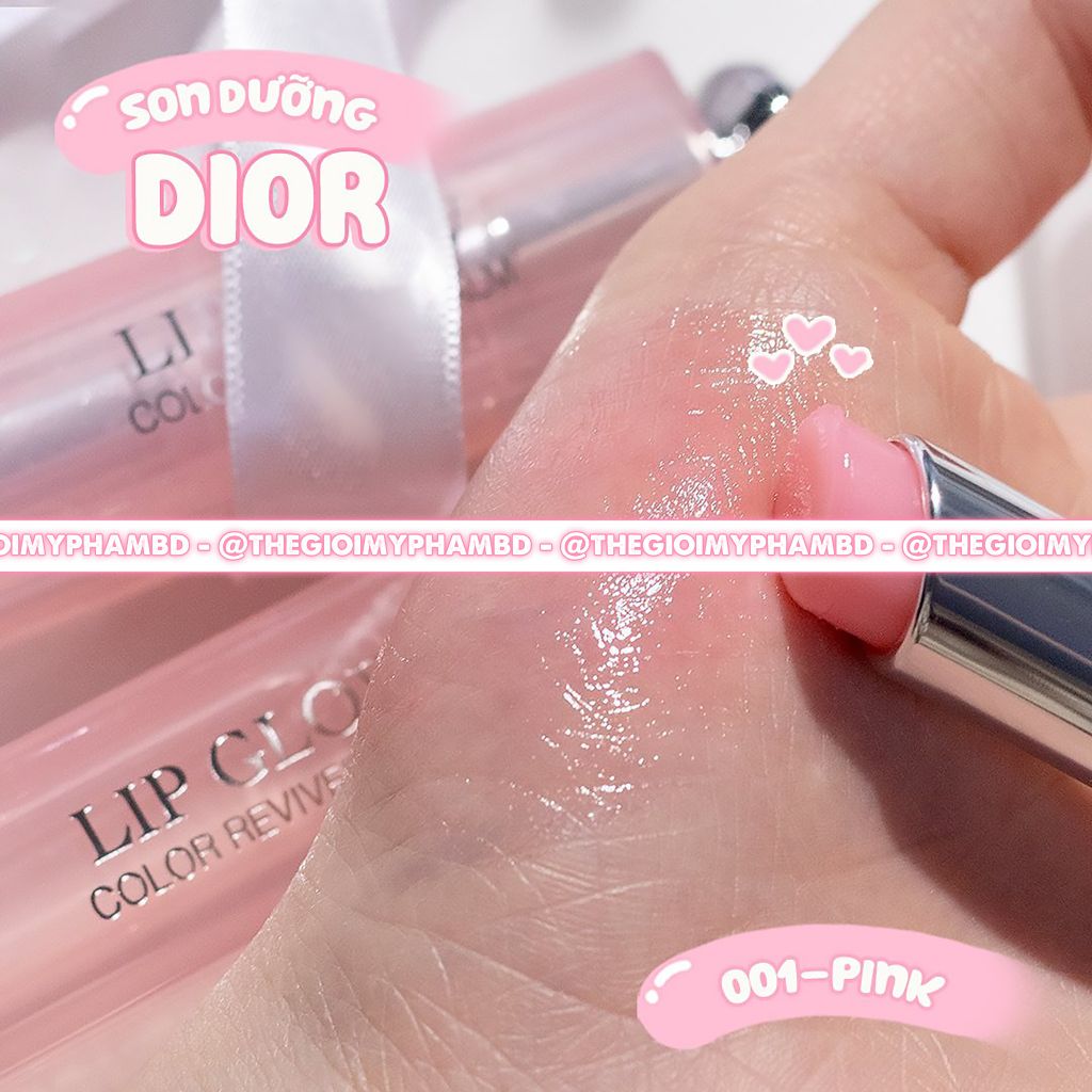 Dior - Son Dưỡng Addict Lip Glow #001 Pink (Mẫu Mới) - Ko Tđ[KTD] Dior - Son Dưỡng Addict Lip ...