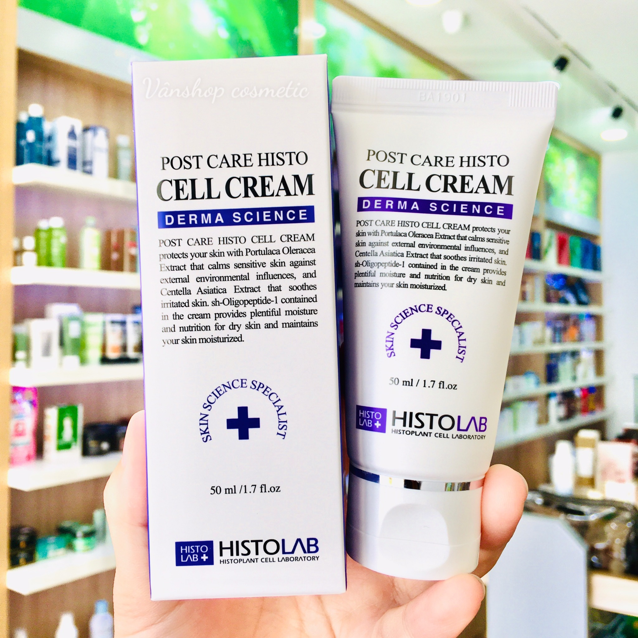 Kem Dưỡng Ẩm Phục Hồi Da Sau Laser Post Care Histolab Cell Cream 50mlKem Dưỡng Ẩm Phục Hồi Da ...
