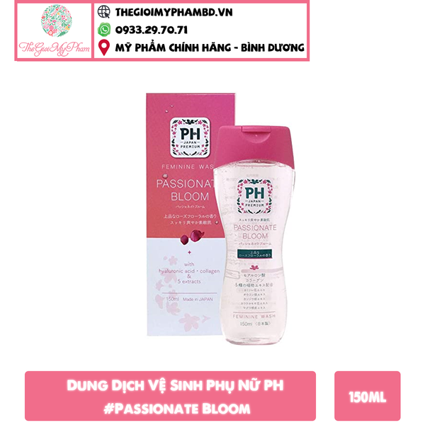Dung Dịch Vệ Sinh PH Care 150ml #Passionate BloomDung dịch vệ sinh PH Care #Passionate Bloom ...