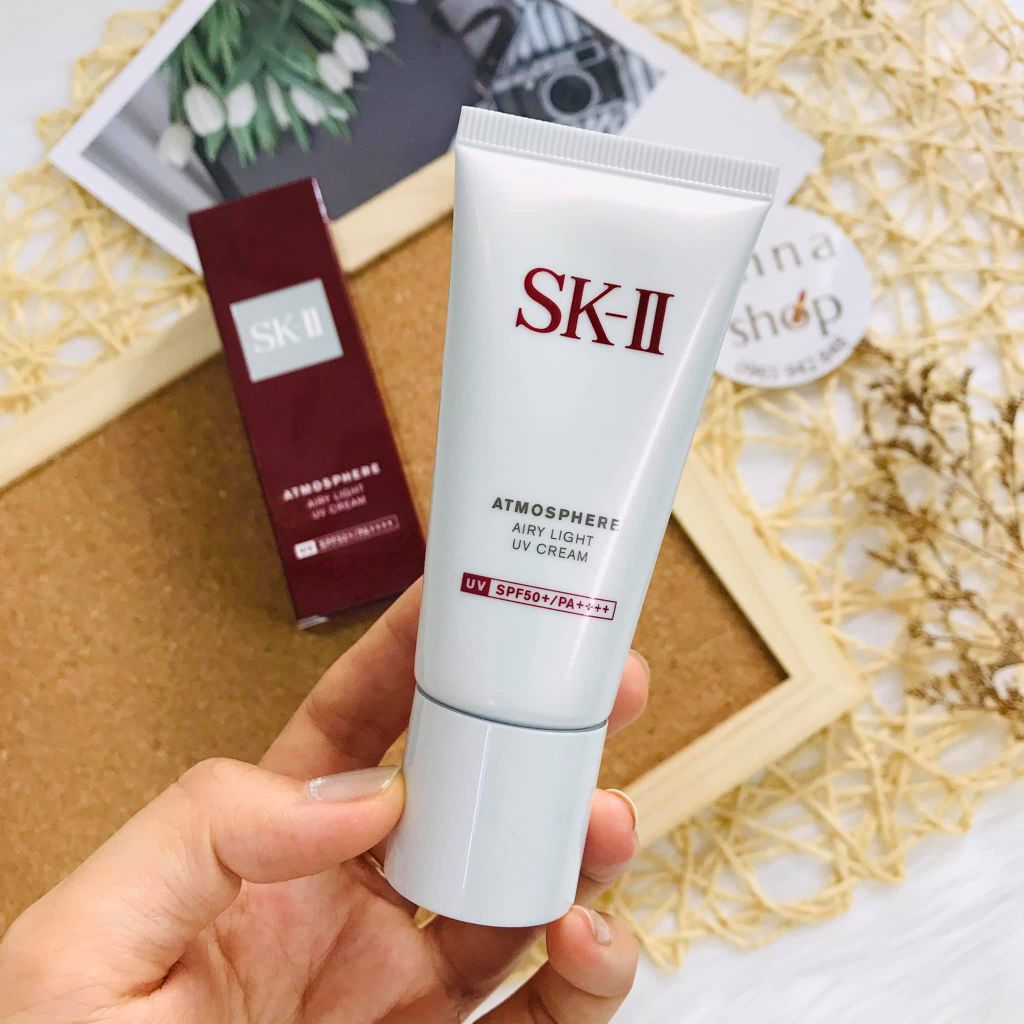 Kem chống nắng SK-II Atmosphere Airy Light Cream SPF50+ PA++++ 30g (Ko Tđ)Kem Chống Nắng SK-II ...