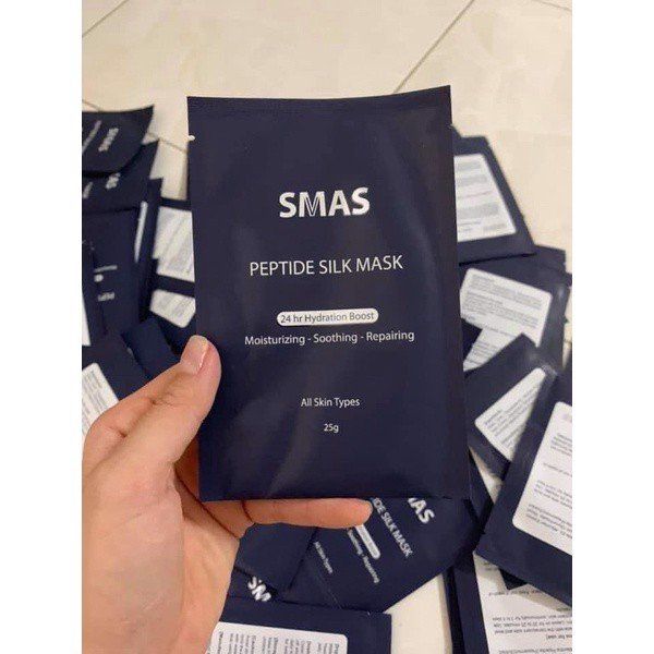 Mặt Nạ Dưỡng Và Phục Hồi Da SMAS Peptide Silk Mask NhậtMặt Nạ Dưỡng Và ...