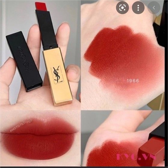 Son YSL The Slim #1966 (ko tđ)[KTD] Son YSL The Slim Rouge Pur Couture 2.2g #1966 Rouge Libre ...