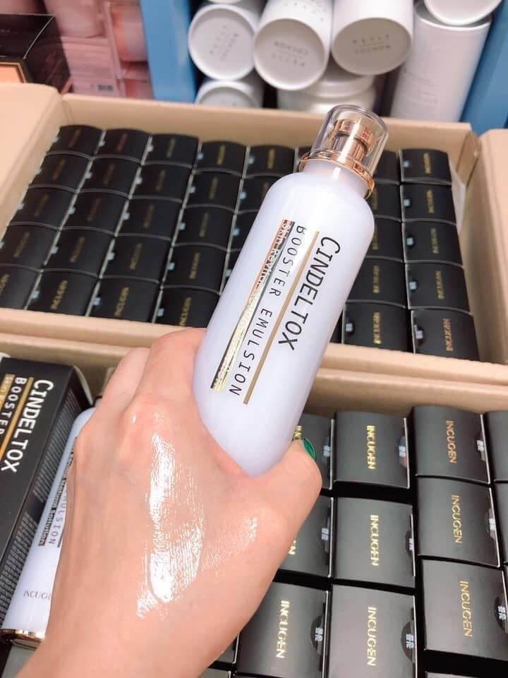 Nhũ Tương Dưỡng Trắng Cindel Tox Booster Emulsion 120mlNhũ Tương Dưỡng ...