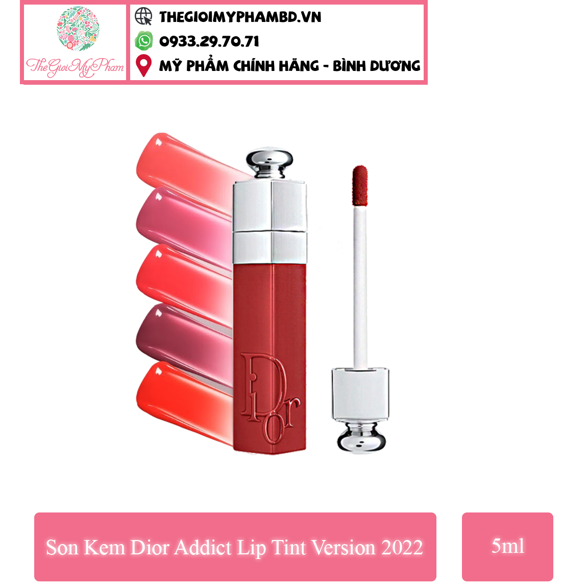 Dior - Son Kem Dior Addict Lip Tattoo #421 (Ko Hộp) Ko Tđ[KTD] Dior ...