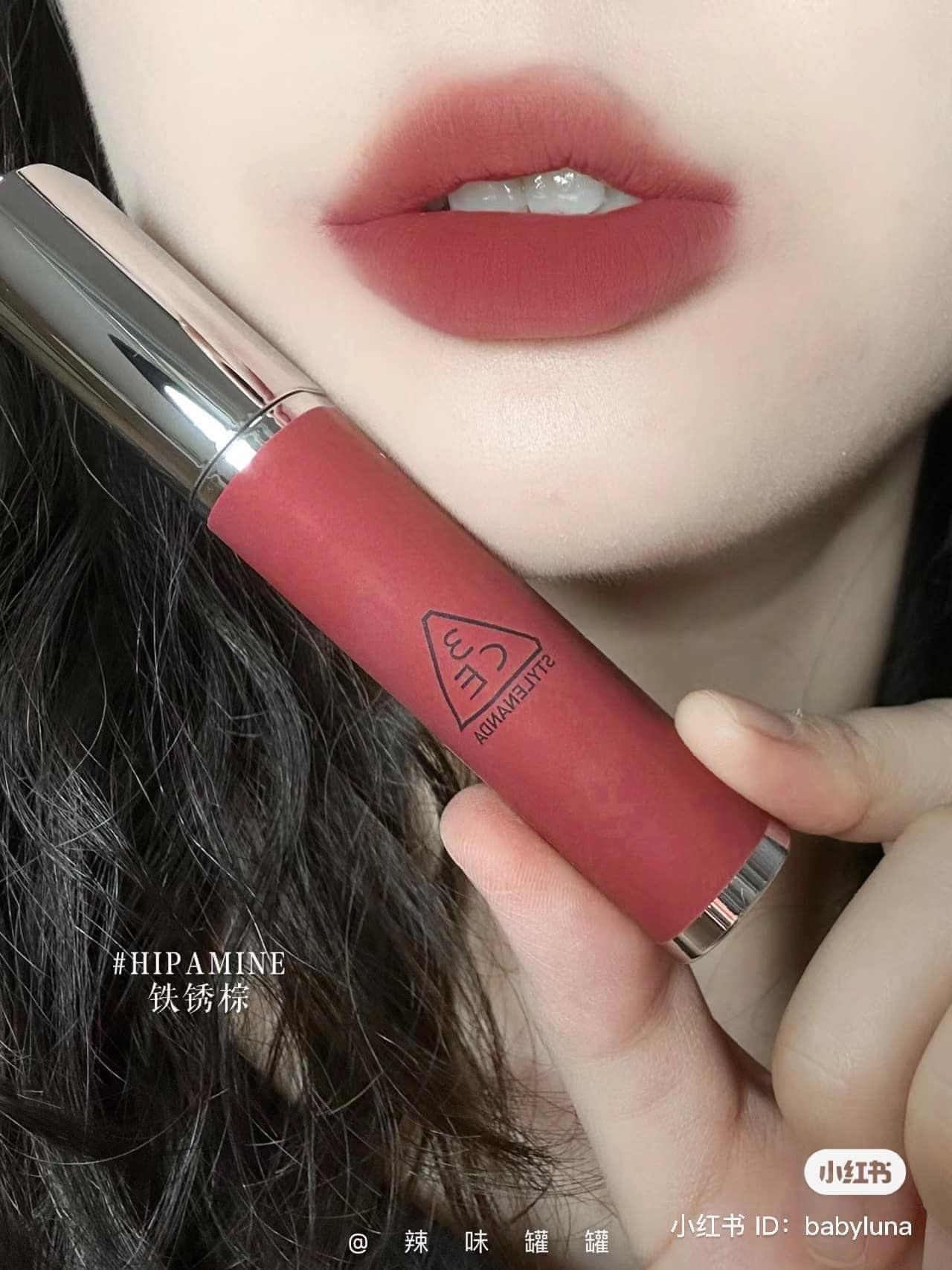 Son Kem 3CE Hazy Lip Clay #HipamineSon Kem Lì 3CE Hazy Lip Clay 4g # ...