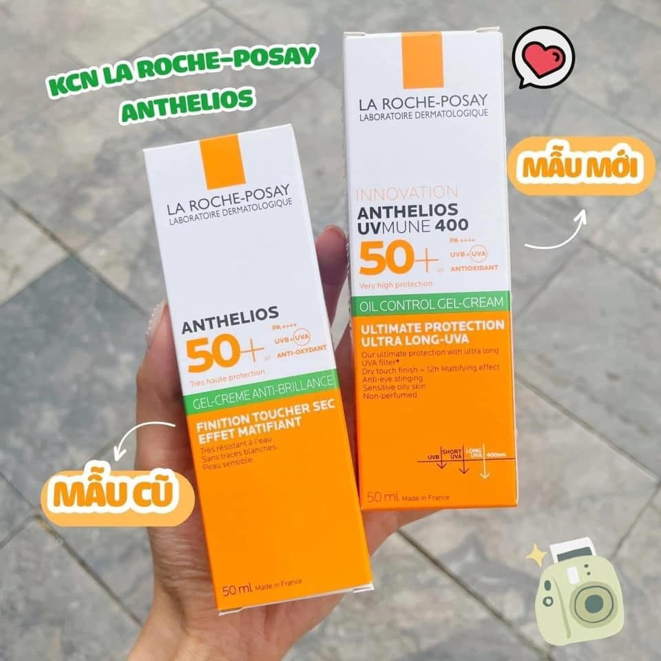 Kem Chống Nắng La Roche-Posay Anti-Shine Gel Cream 50ml (Gạch Xanh ...