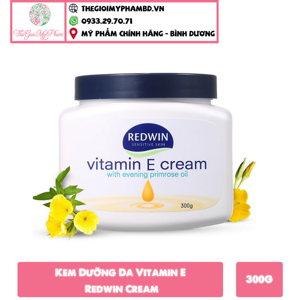 Kem Dưỡng Vitamin E Cream Redwin 300gKem Dưỡng Da Vitamin E Redwin ...