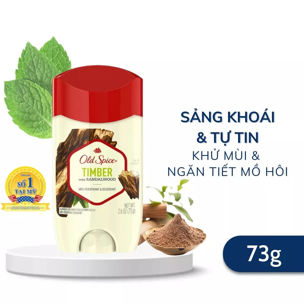 Lăn Khử Mùi Old Spice 73g #TimberLăn khử mùi Old Spice 73g #Timber – Thế Giới Mỹ Phẩm Bình Dương