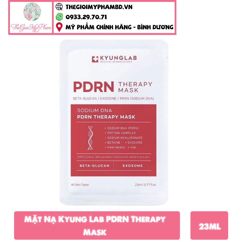 Mặt Nạ Kyung Lab PDRNMặt Nạ Kyung Lab PDRN Therapy Mask 23ml – Thế Giới ...