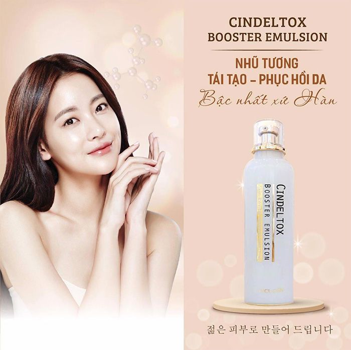 Nhũ Tương Dưỡng Trắng Cindel Tox Booster Emulsion 120mlNhũ Tương Dưỡng ...