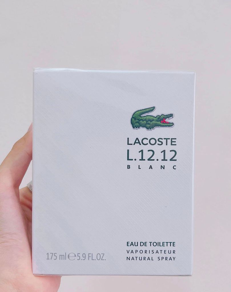 Lacoste - L.12.12 Blanc Pure EDT 175mlLacoste - L.12.12 Blanc Pure EDT ...