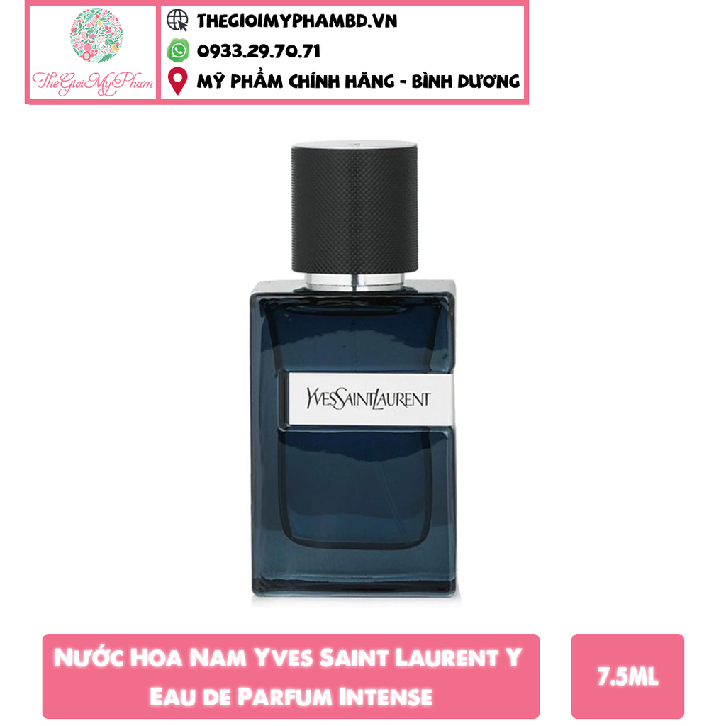 Nước Hoa Mini Nam YSL Y Eau De Parfum 7.5mlNước Hoa Mini Nam YSL Y Eau ...