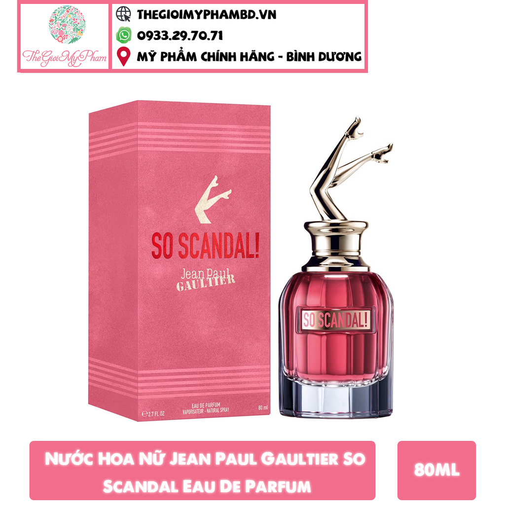 Jean Paul Gaultier - So Scandal EDP 80ml (Ko Tđ)Jean Paul Gaultier So ...