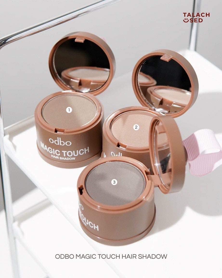 Phấn Che Khuyết Điểm Tóc Thưa & Hói ODBO Magic Touch Hair Shadow #03Phấn Che Khuyết Điểm Tóc ...