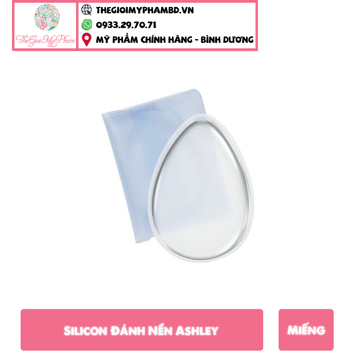 Silicon đánh nền AshleySilicon đánh nền Ashley – Thế Giới Mỹ Phẩm Bình ...