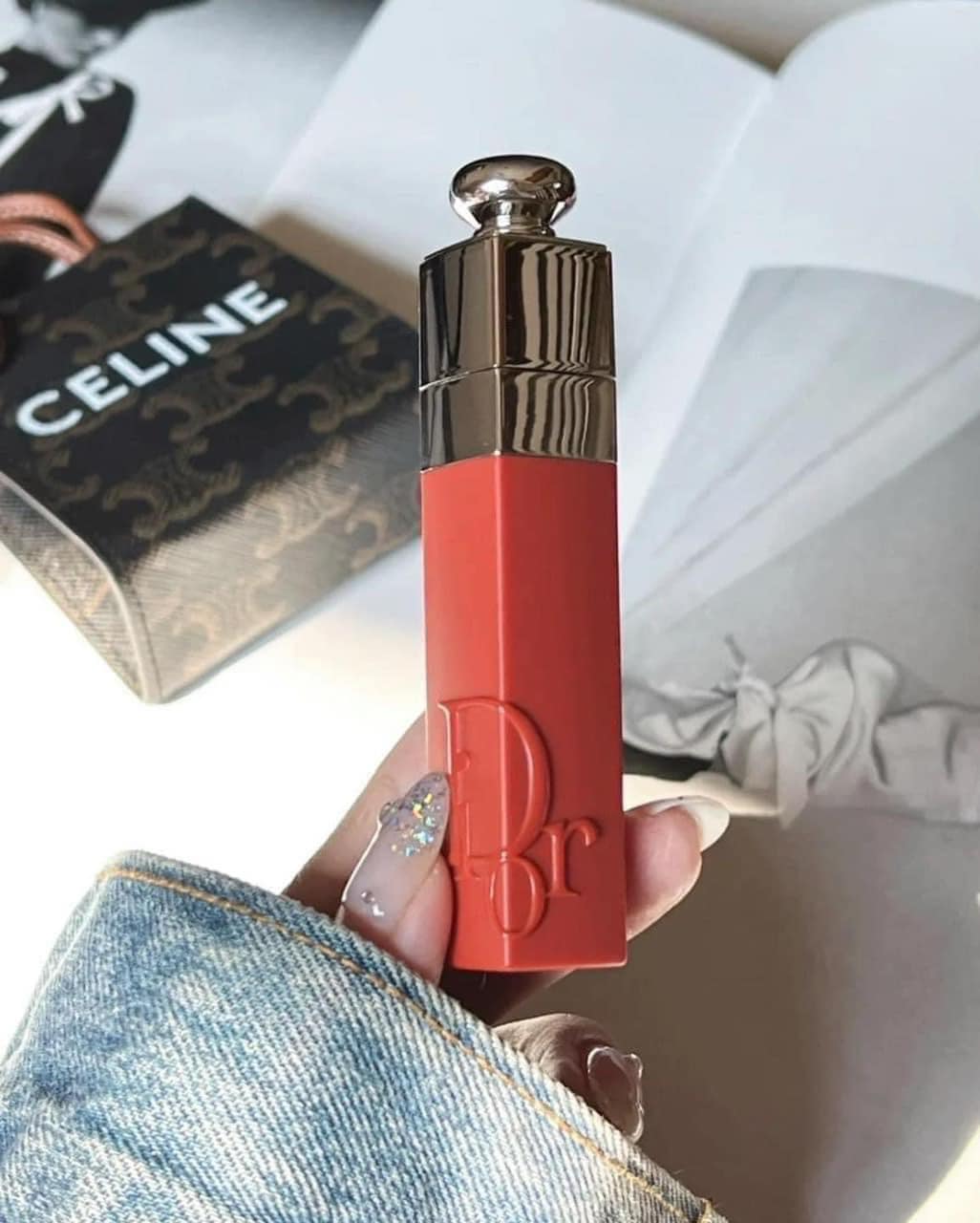 [KTD] Son Kem Dior Addict Lip Tint Bản Mới 2022 #421 Natural Tea (Ko ...