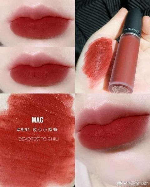 MAC - Son Kem MAC Powder Kiss Lipcolour #991 (Ko tđ)MAC - Son Kem MAC ...