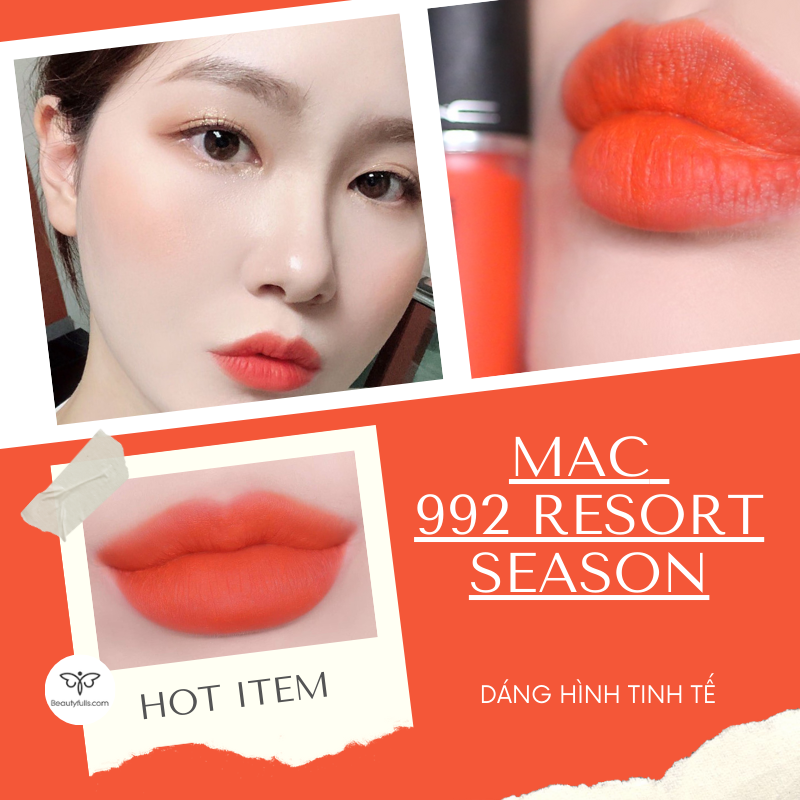 MAC - Son Kem MAC Powder Kiss Lipcolour #992 (Ko tđ)[KTD] MAC - Son Kem ...