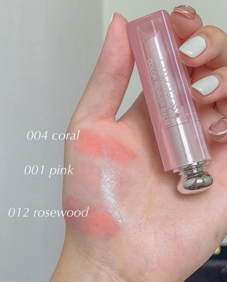 Dior - Son Dưỡng Addict Lip Glow #001 Pink (Mẫu Mới) - Ko Tđ[KTD] Dior - Son Dưỡng Addict Lip ...