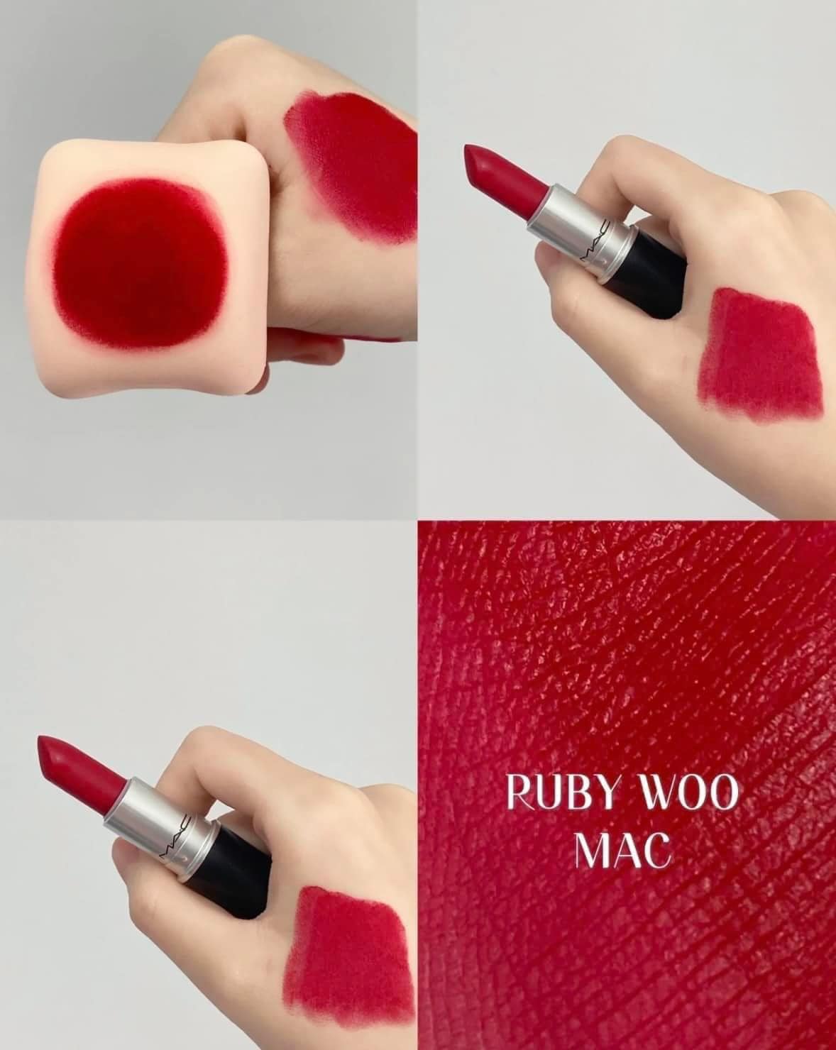 Son MAC Ruby Woo ( Ko tích điểm)[KTD] Son MAC Retro Matte Lipstick 3g #707 Ruby Woo – Thế Giới ...